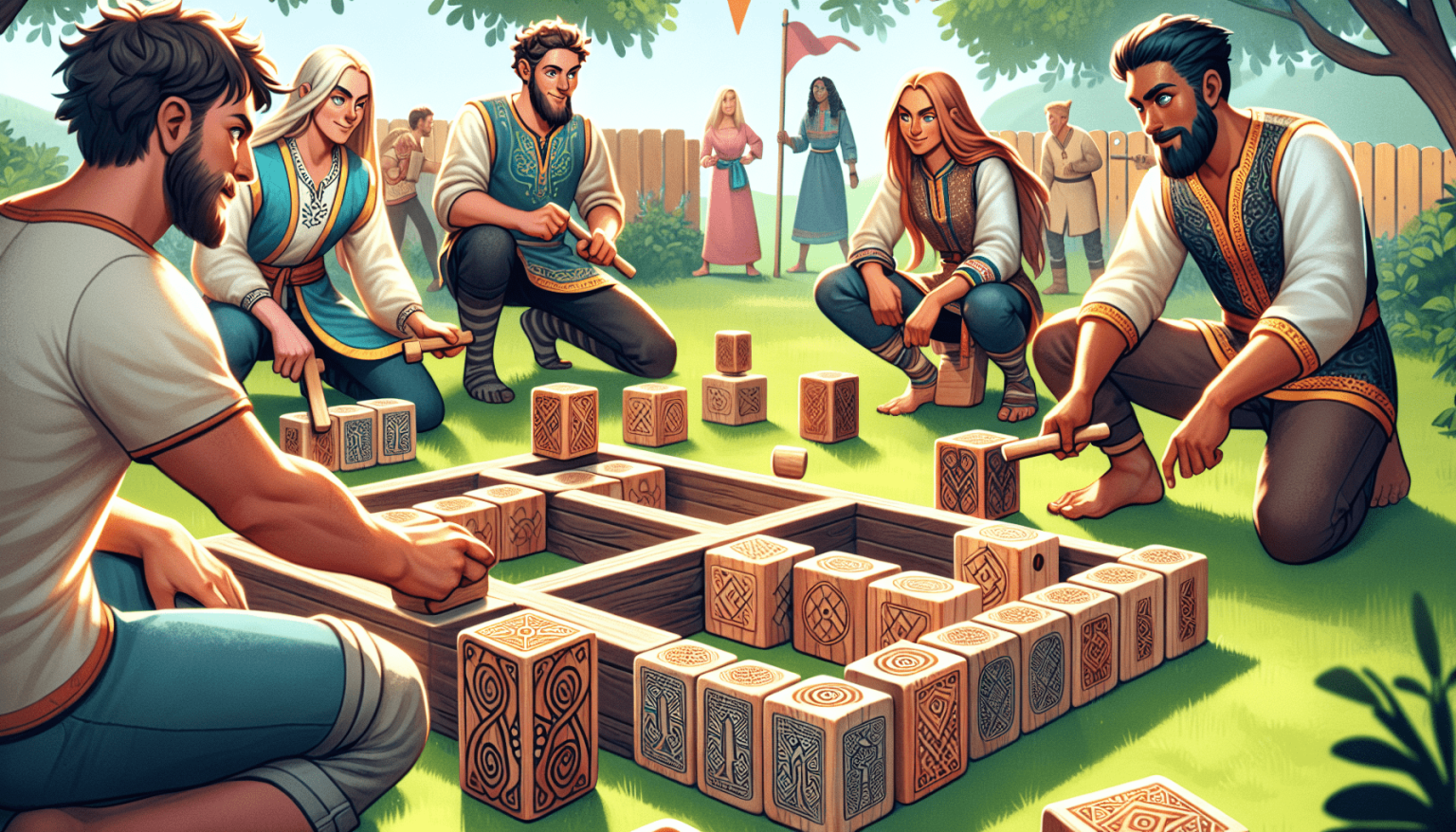 Kubb (Viking Chess) Drinking Game – Fun Drinkin Games